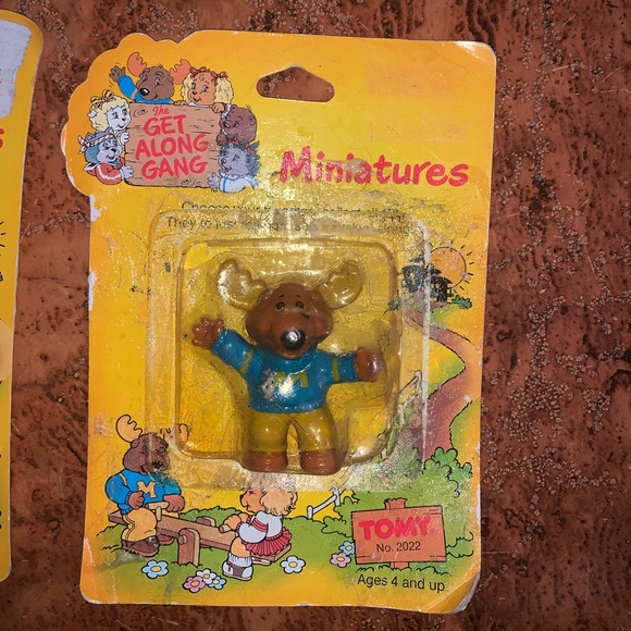 Tomy | Toys | 984 Tomy The Get Along Gang Montgomery Moose Miniatures ...